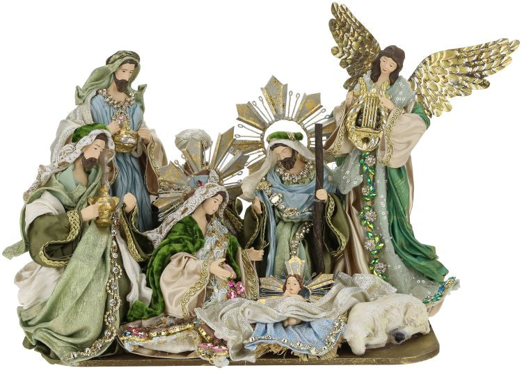 17" Elegant Nativity – Evis Design